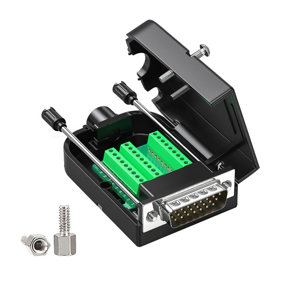 1Pc DB26 Male Adapter To PCB Terminal Signals Module Board Connector ...