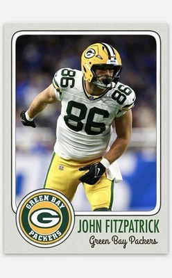 John Fitzpatrick Novelty Football Card! Green Bay Packers | eBay