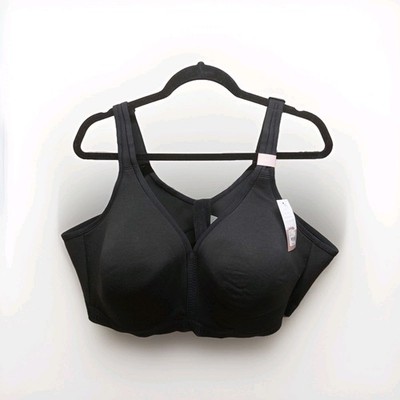 NWT CACIQUE The Cotton Unlined Full Coverage No-Wire Bra Size 50D Black ...