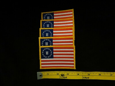 PRO GUN 2nd amendment flag patch lot of 5 | eBay