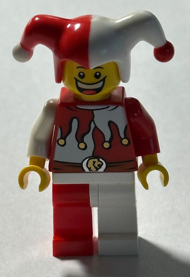*NEW* Authentic Lego Kingdoms JESTER Minifigure Dual Sided Head 7953 | eBay