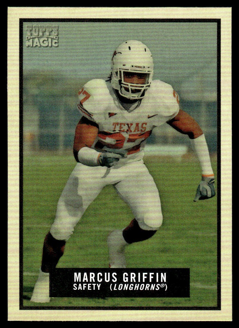 2009 Topps Magic Marcus Griffin Texas Longhorns #33 | eBay