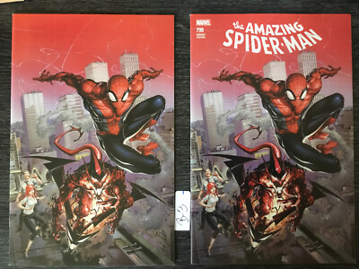 The Amazing Spiderman #798 Crain Variant Trade Dress & Virgin Cover | eBay