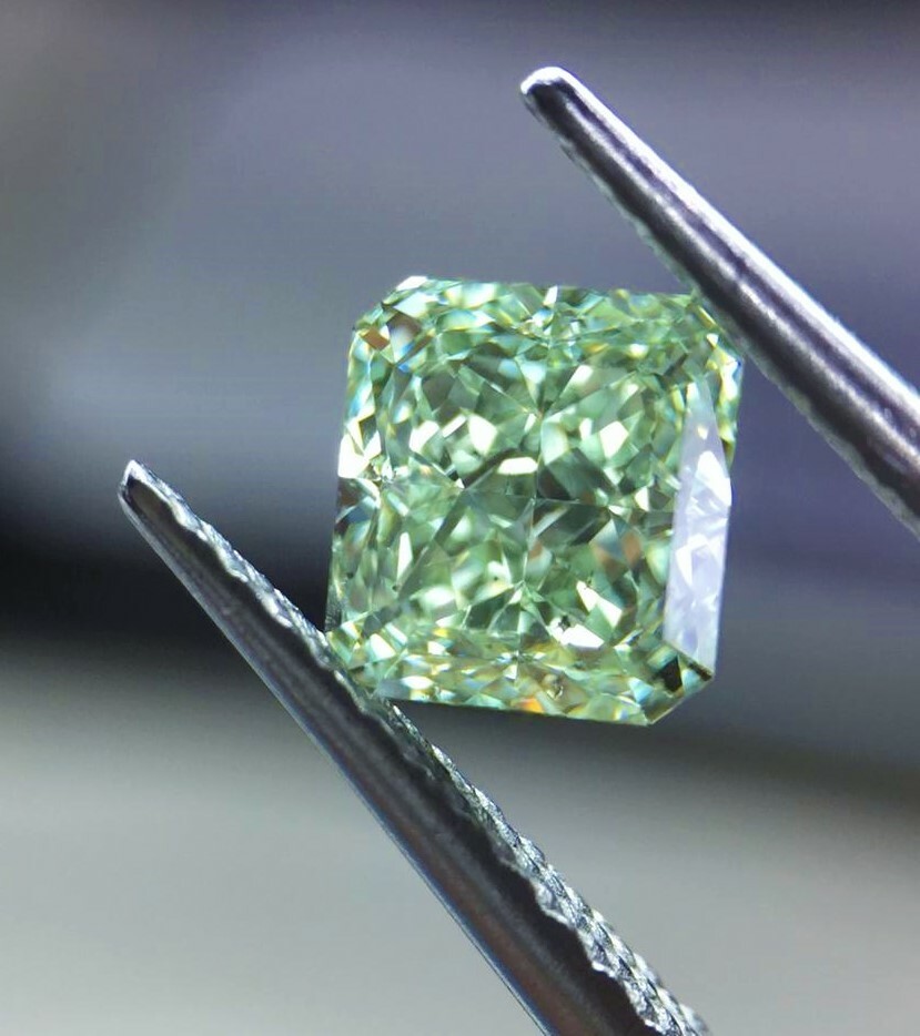 Green Diamond - 0.51ct Natural Loose Fancy Yellowish Green Color GIA ...