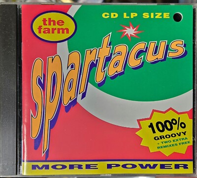 The Farm CD Spartacus (1991) Sire Records 9 26600-2 Promo | eBay