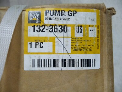 New OEM CAT 132-3630 Pump Gp 1323630 Caterpillar | eBay