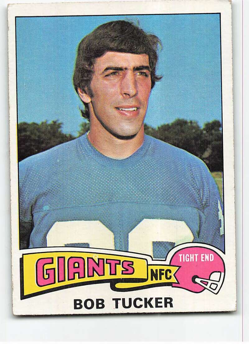 1975 Topps #255 Bob Tucker EX Excellent NY Giants | eBay