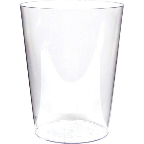 Large Plastic Cylinder Container 19.3cm Clear Lolly Buffet Party Candy ...