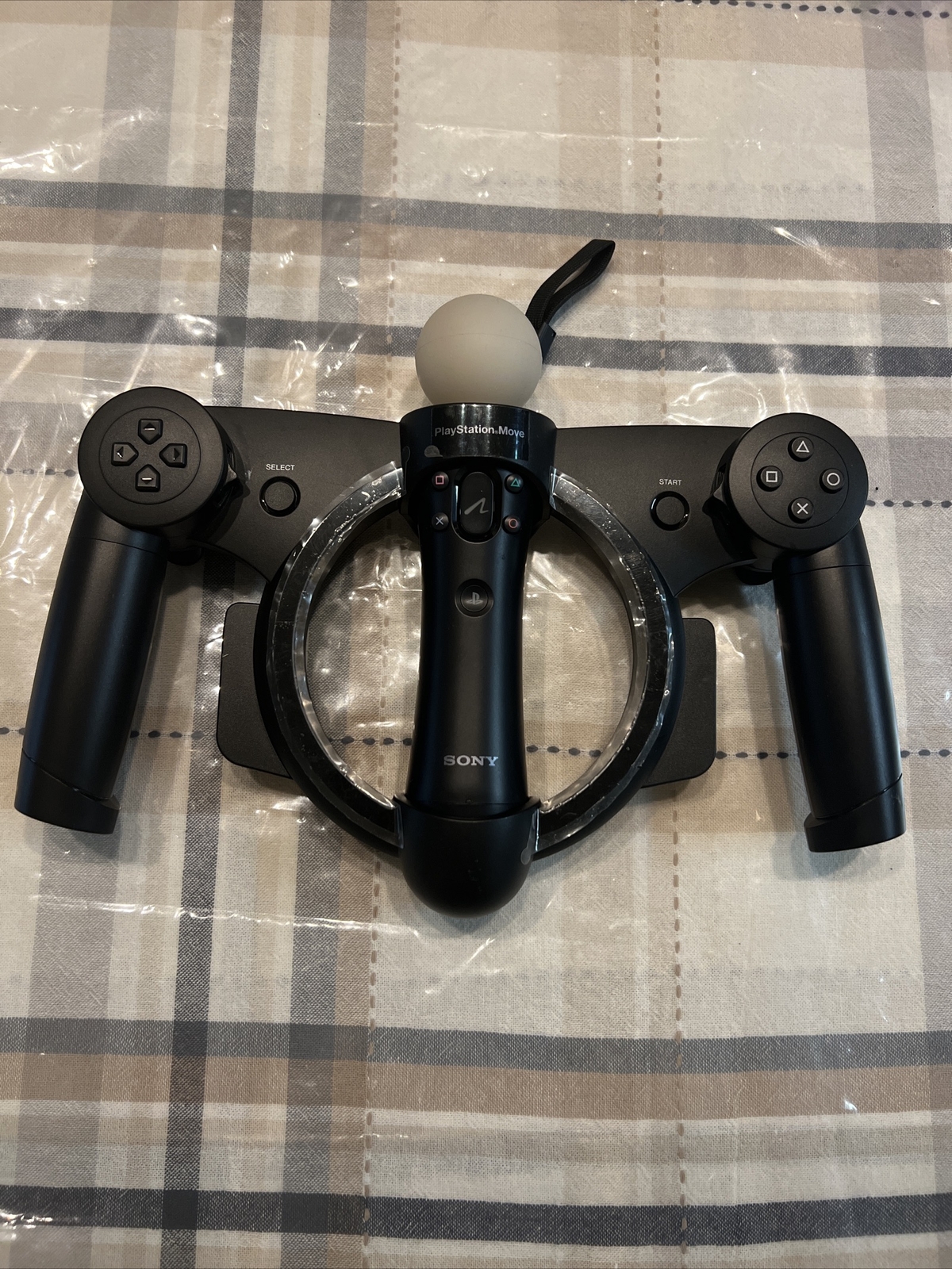 SONY PLAYSTATION 3 PS3 PLAYSTATION MOVE WHEEL OFFICIAL WITH MOTION ...