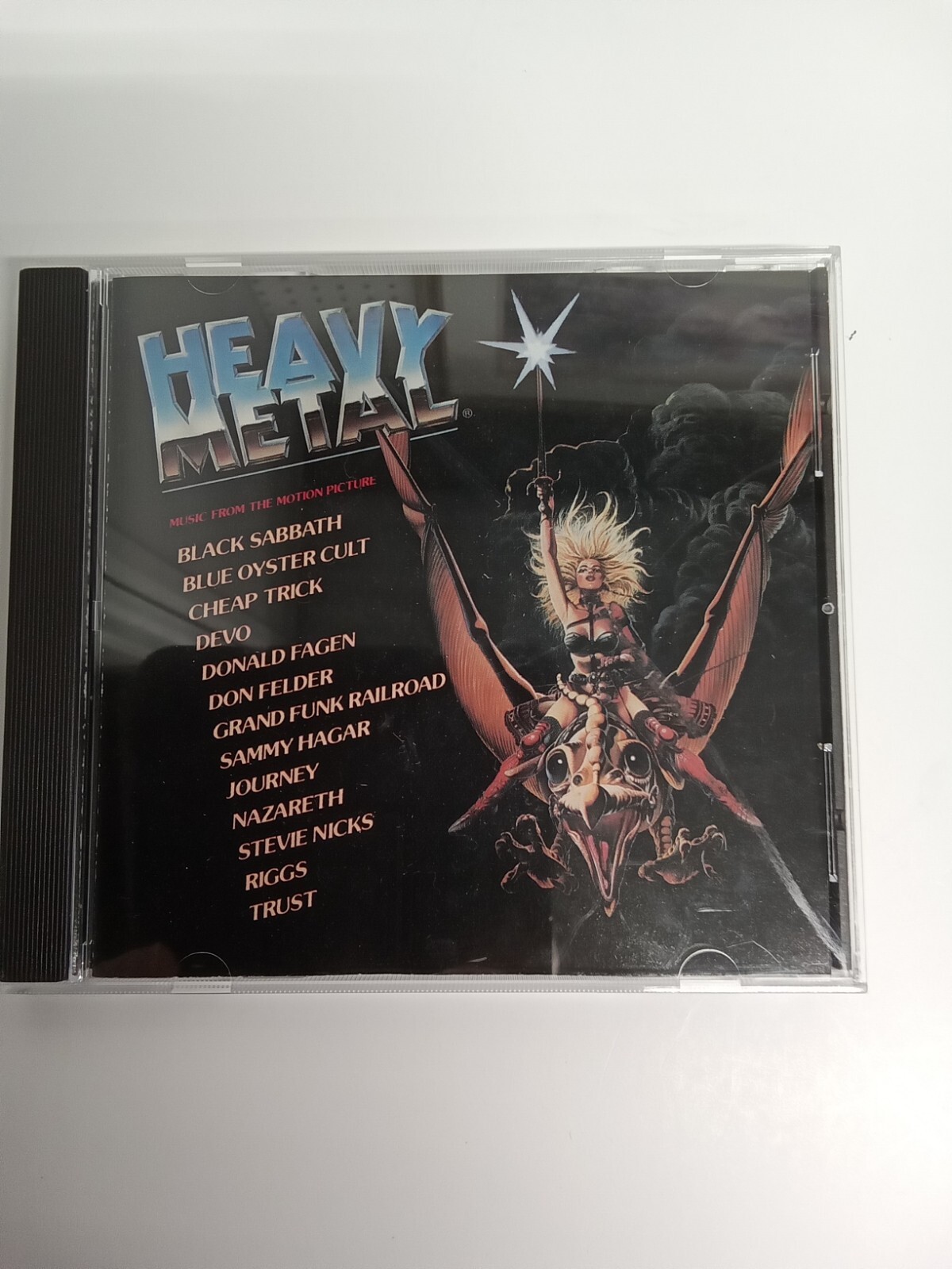 Various Artists Heavy Metal Movie Soundtrack US CD Early Elektra ...
