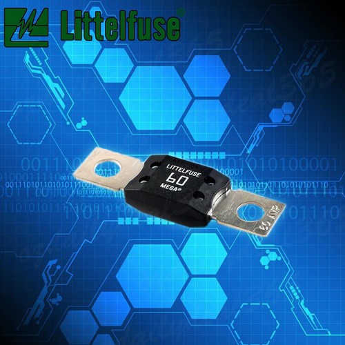 GENUINE LITTELFUSE MEGA FUSE 60A AMP FUSES DUAL BATTERY BATTERIES ...