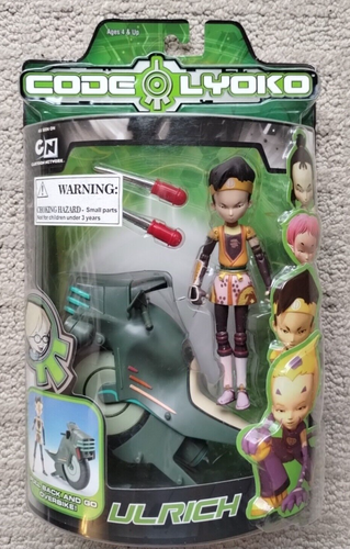 CODE LYOKO Ulrich with Overbike Figure See Pictures | eBay