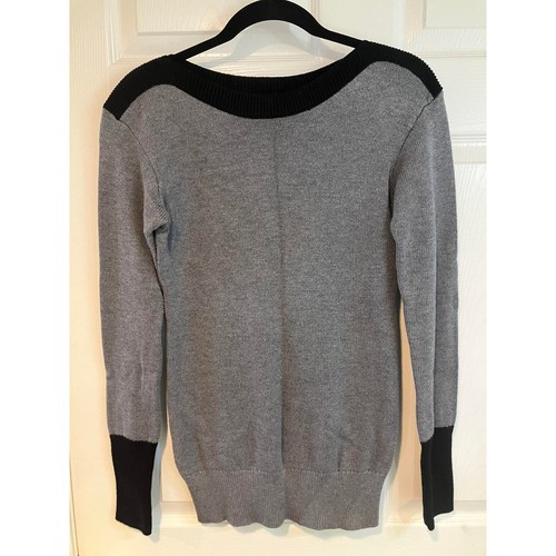 Patty Boutik Colorblock Women's Crewneck Sweater - Size M - Black ...