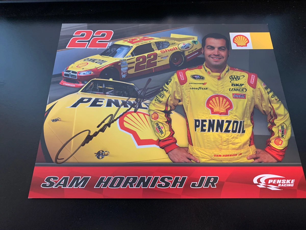 Sam Hornish Jr Autograph
