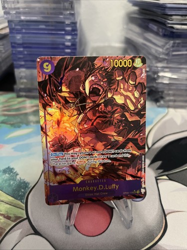 Monkey D Luffy OP09-119 Secret Rare Alternate Art Plus Alt Rare ENGLISH ...