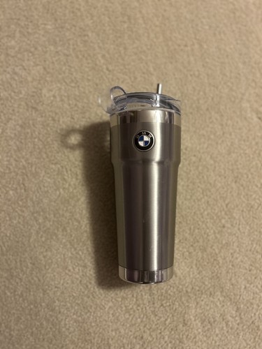 NEW 24oz BMW LOGO ROUNDEL TRAVEL MUG STAINLESS STEEL 80902475194 | eBay