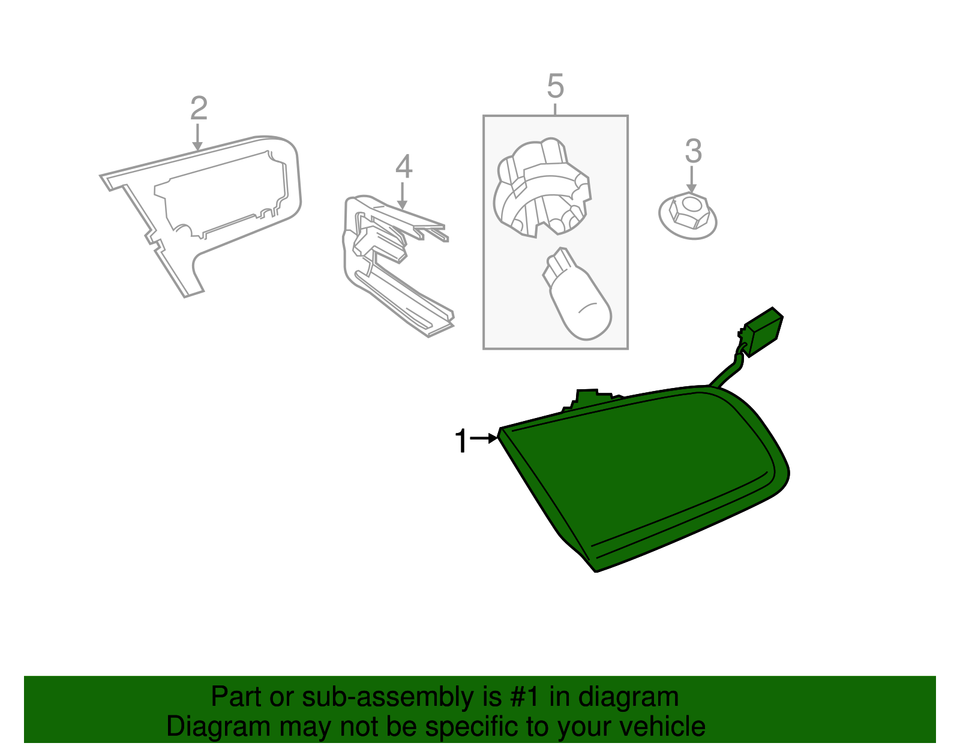Genuine BMW Tail Lamp 63217252779 | eBay