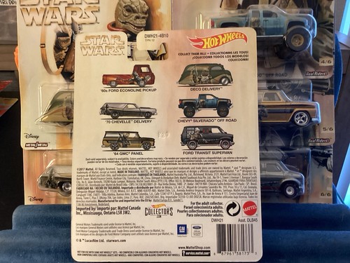 Hot Wheels 2018 Pop Culture W/Real Riders-Star Wars, 6 Car Set | eBay