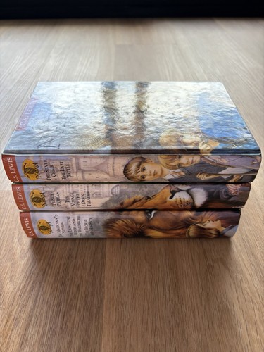The Chronicles Of Narnia C.S Lewis Hardcover Books Series Omnibus Set ...