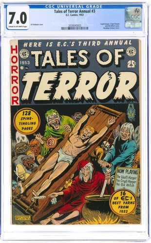 Tales Of Terror Annual #3 (EC Comics 1953) [CGC 7.0] RARE Annual Pre ...