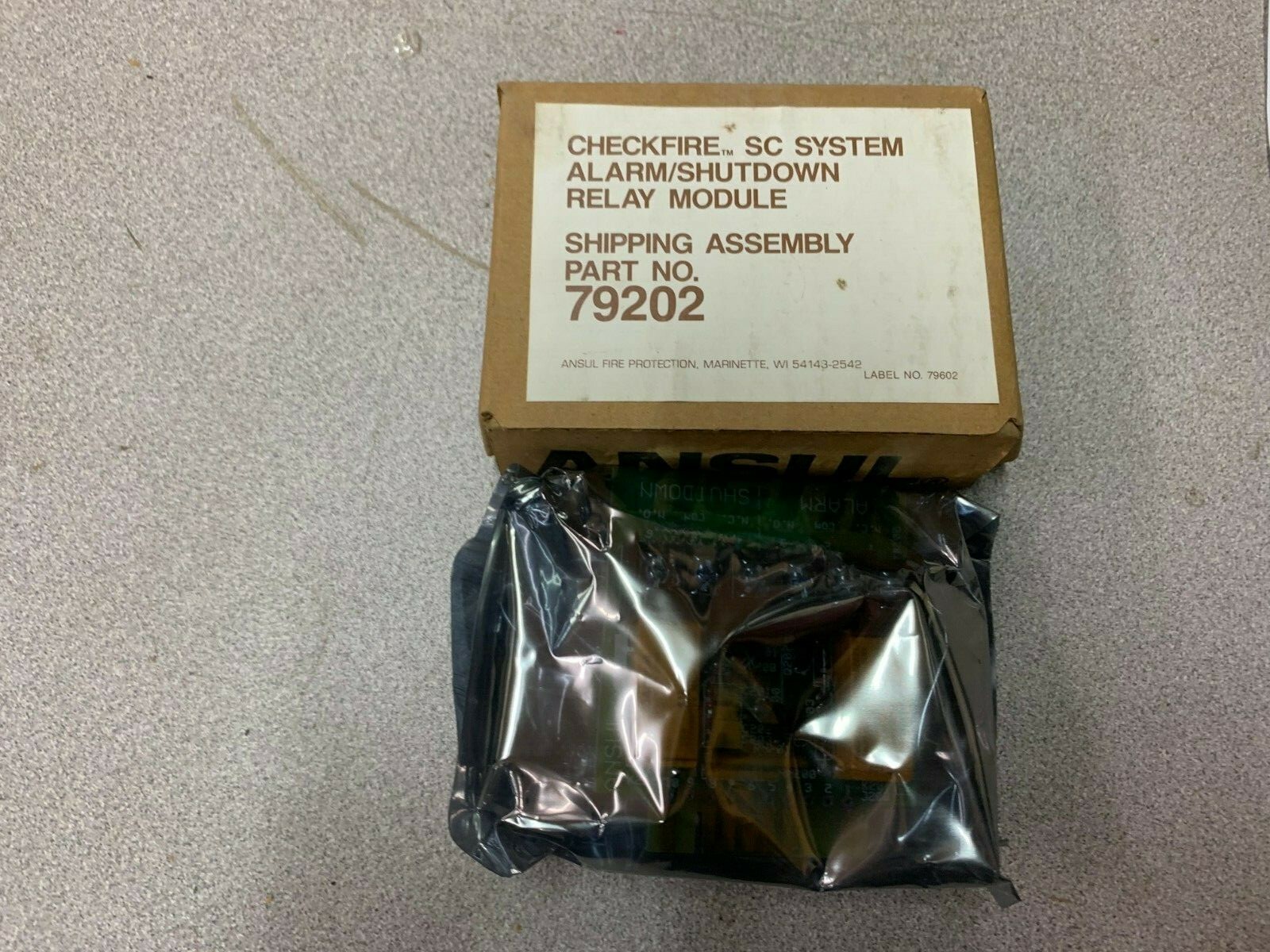 NEW IN BOX ANSUL RELAY MODULE 79202 | eBay