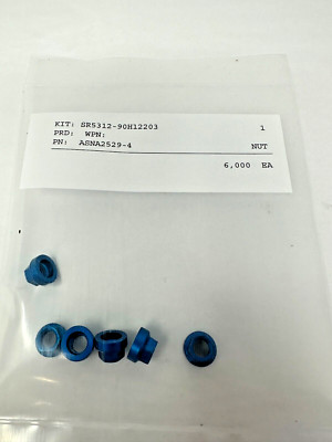 Lot of (6) Airbus Nuts, ASNA2529-4 FAST FREE SHIPPING! | eBay