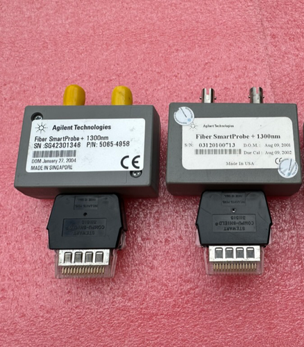 LOT of 2 * Agilent 5065-4958 Fiber SmartProbe+ 1300nm Optical Adapters ...