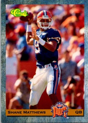 1993 Classic #22 Shane Matthews Near mint or better | eBay