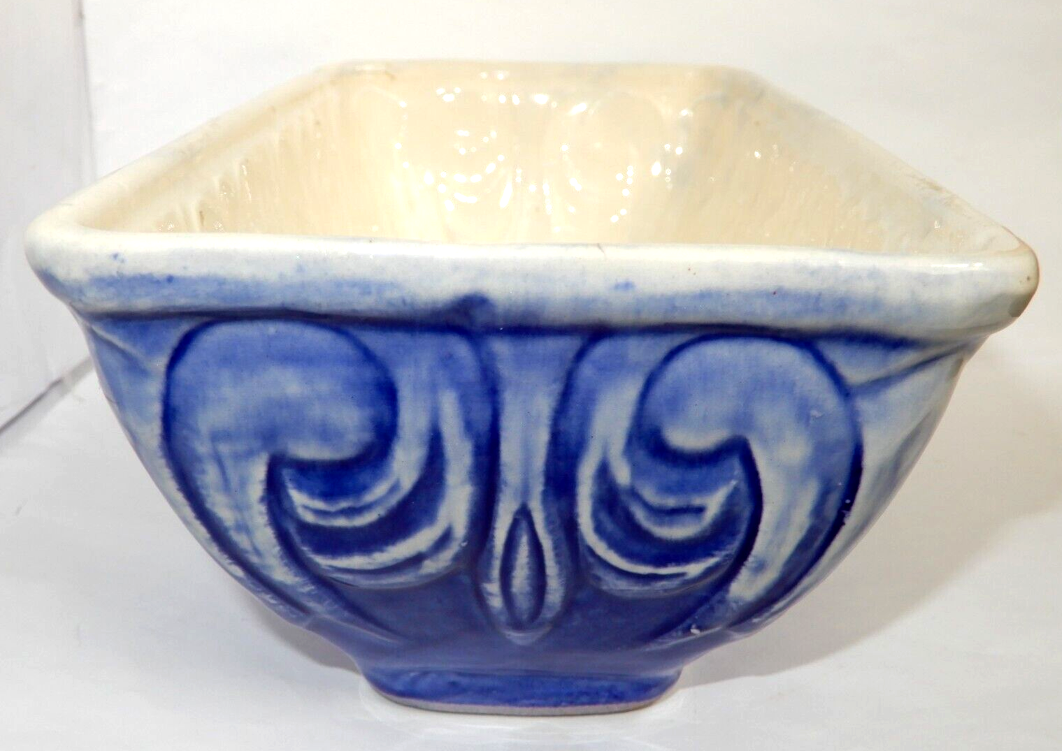 Vintage CERAMIC WINDOWSILL PLANTER Small Pot MAURICE OF CALIF USA ...