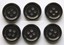 6 Round Coat Buttons ( Choice Of Size & Colour ) | eBay
