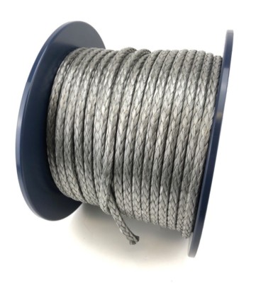 10mm Silver Dyneema SK75 12 Strand Rope x 15 Metres - Free Delivery ...