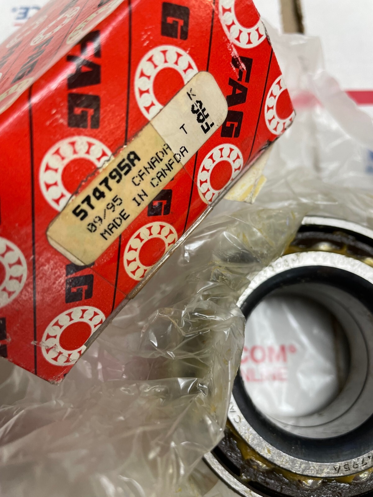 NEW 051-3929 NOS FAG Pre-Greased And Double Row Ball Bearing Assembly | eBay