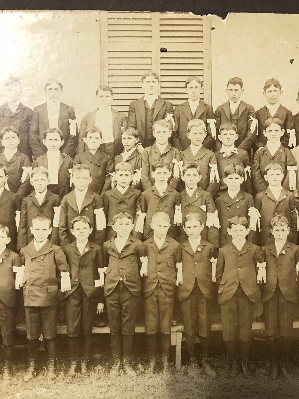 Vintage School Class Photo All Boys | eBay