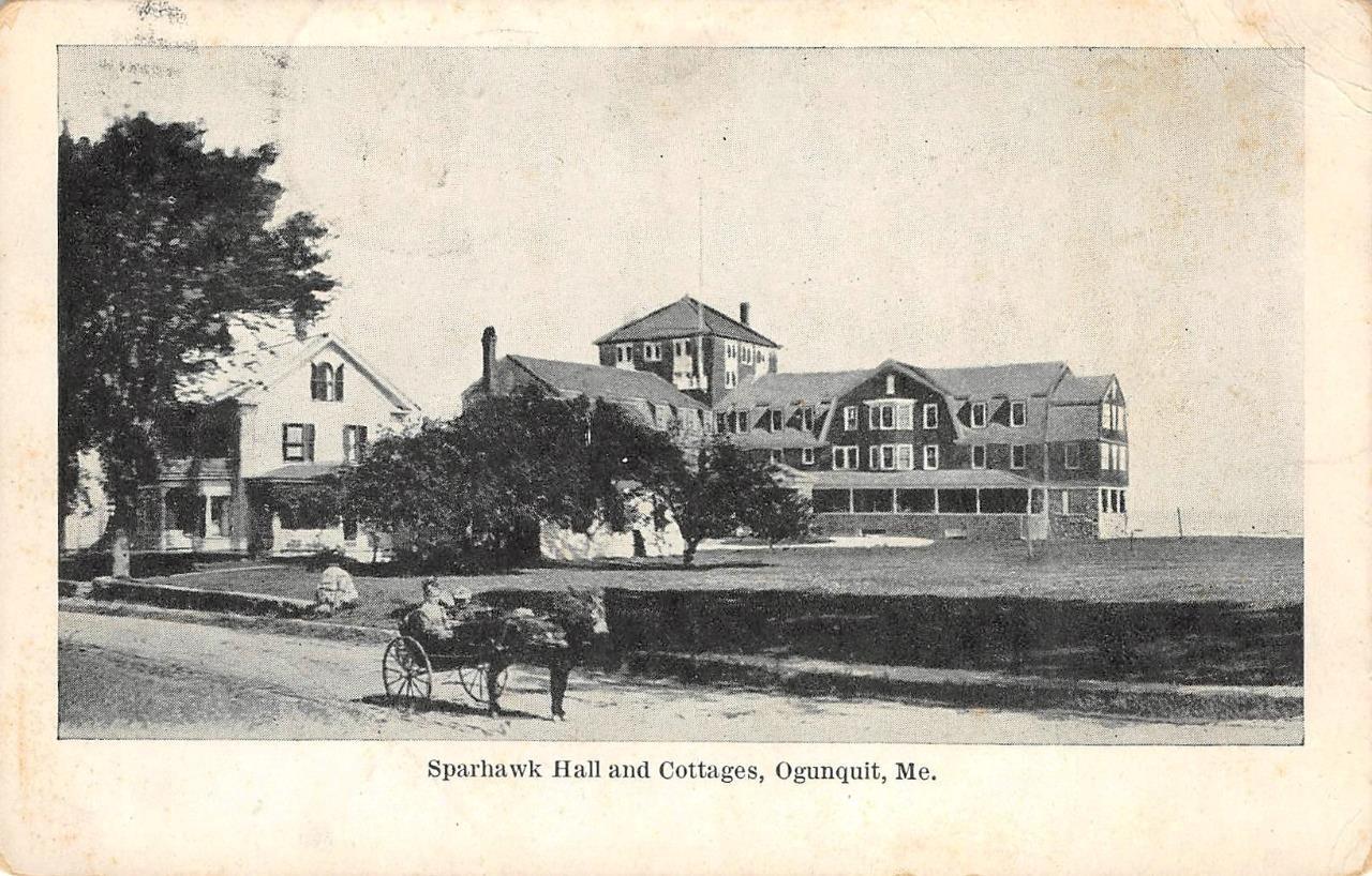 Sparhawk Hall & Cottages, Ogunquit, Maine York County 1909 Vintage ...