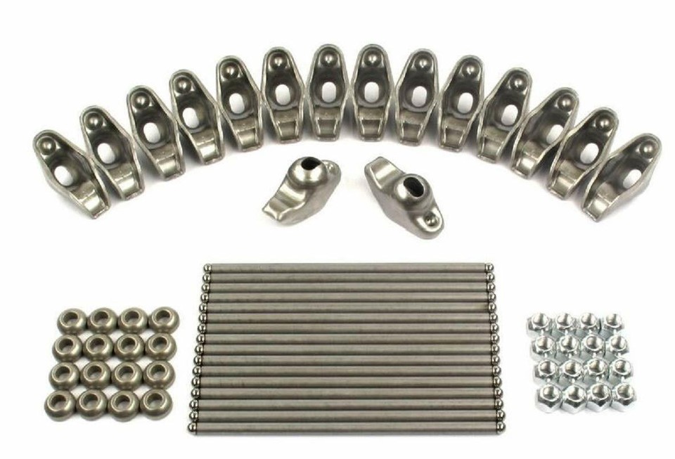 Rocker Arms & Pushrods for 1955-1986 Chevrolet SBC 400 350 327 307 305 ...