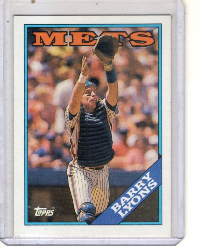 1988 Topps - #633 Barry Lyons New York Mets baseball card | eBay