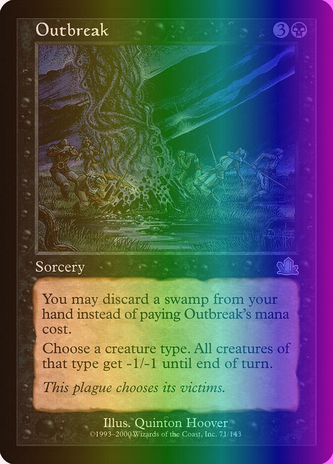 MTG Magic the Gathering Outbreak (71/144) Prophecy LP FOIL | eBay