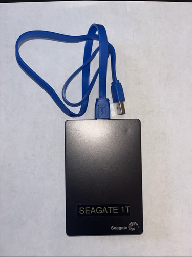 Seagate Backup Plus SRD00F1 1TB Portable External Hard Drive /w Cable ...