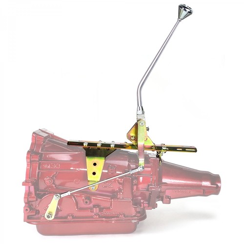 Deluxe Push Button Transmission Shifter Kit w/ 16 Chrome Arm for ...