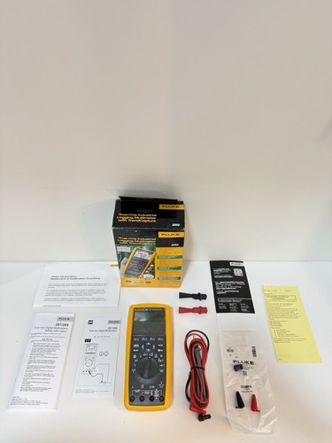 FLUKE 289 TRUE-RMS MULTIMETER (NEW FACTORY SEALED) CALIBRATED 2024 ...