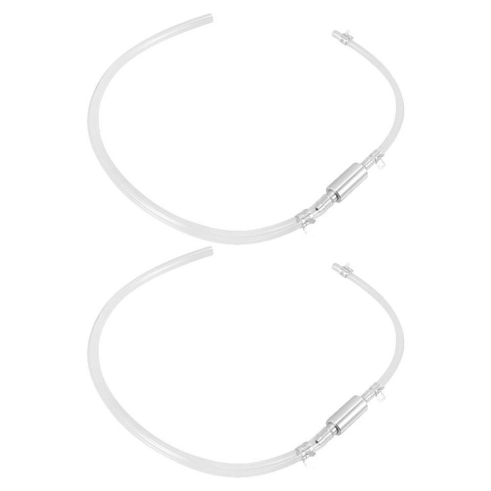 2pcs Check Valve Brake Bleeder Hose Kit For Motorcycle Hydraulic Brake ...