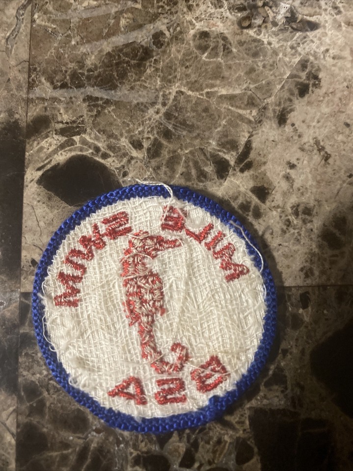 Vintage! MILE SWIM BSA SEAHORSE BOY SCOUT PATCH | eBay