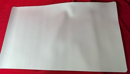 24" x 13.5 Non-slip White Playmat great for personalized art playmat ...