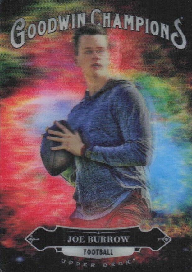2020 Upper Deck Goodwin Champions - Splash of Color 3-D Lenticular Joe ...