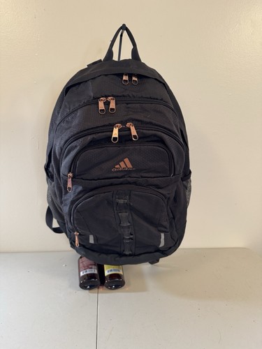Adidas Backpack Black Gray Load Spring 5 Compartments Sports Hiking ...
