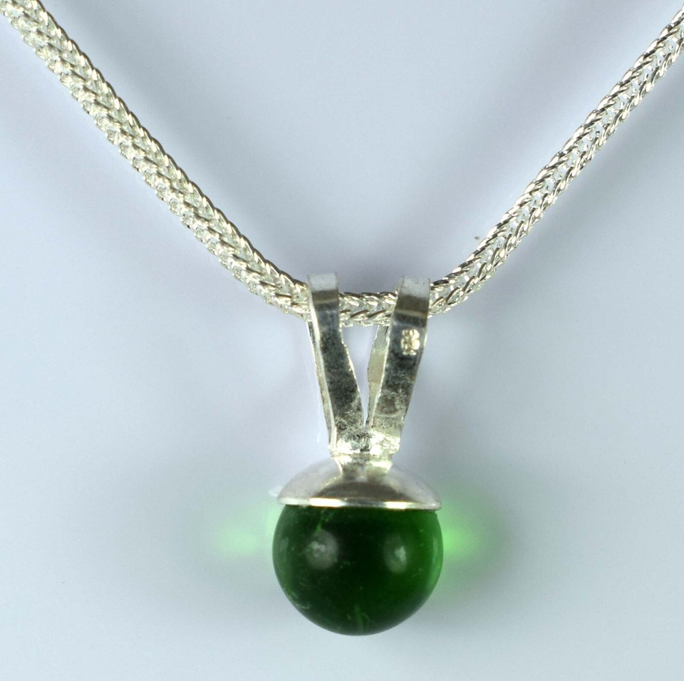 Round Green Topaz Gemstone Ball Certified Pendant 12.25 Ct Valentine's ...