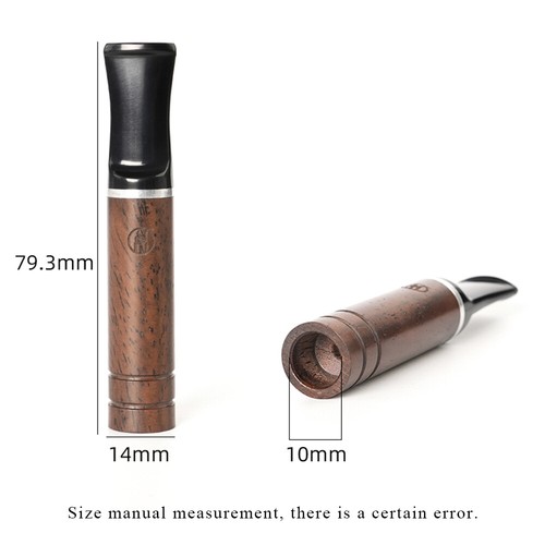 25 Ring Wooden Cigar Mouthpiece Holder Tips Handmade Cigar Holder E ...