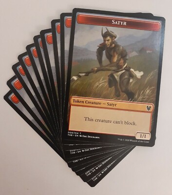 MTG (10) Satyr Token - Theros Beyond Death - THB 9/14 -Z27 | eBay