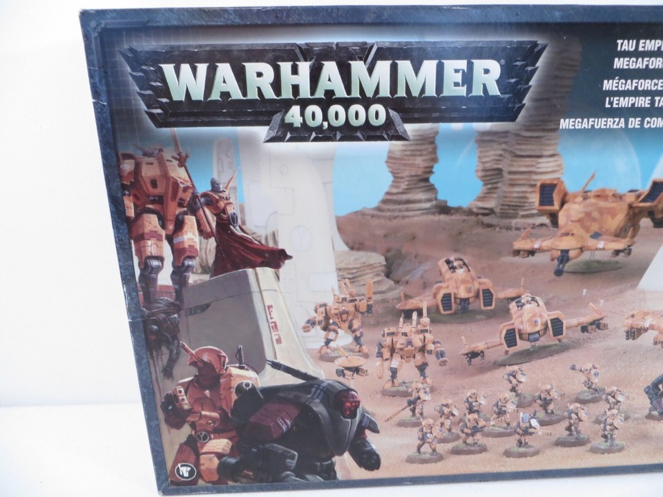Rare Warhammer 40k Tau Empire Megaforce Games Workshop Incomplete Used ...