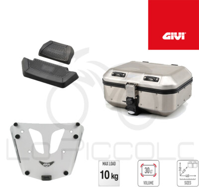 Givi Aluminum Case DLM30A + Plate + Backrest Yamaha FJR 1300 2006 | eBay